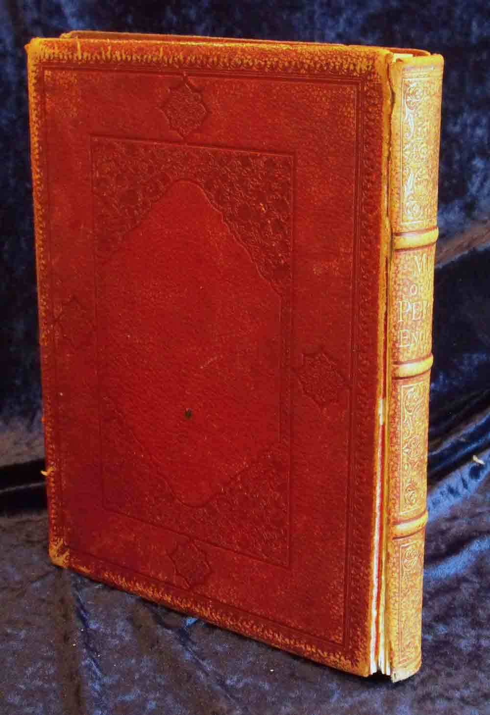 Morocco binding restoration - Sussex Book Restoration