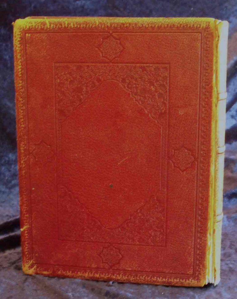 Morocco binding restoration - Sussex Book Restoration