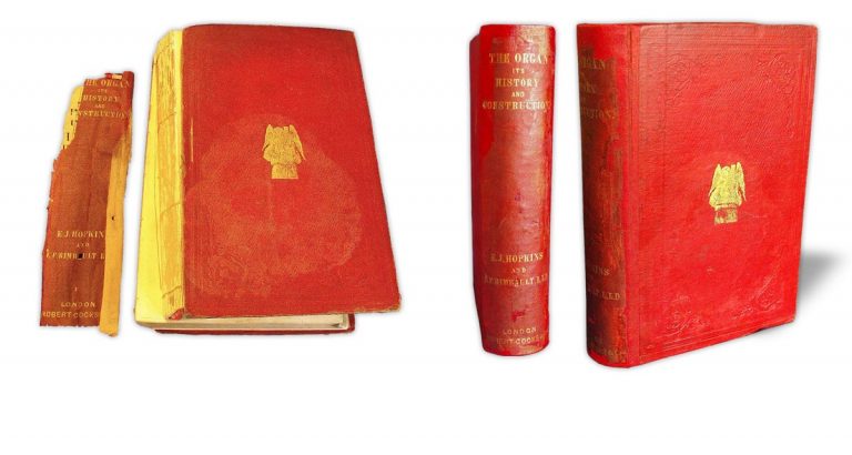 Cloth Book Restoration | Old Book Repair | Sussex Book Restoration